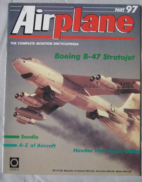 AIRPLANE ISSUE 97 Boeing B-47 Stratojet Cutaway drawing & poster ...