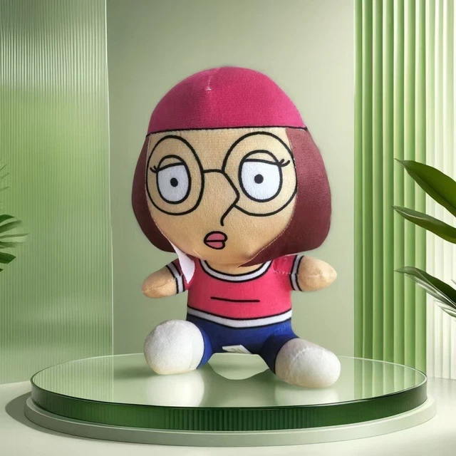 FAMILY GUY STEWIE Griffin Red Overalls Plush Stuffed Toy Stuffed Soft ...