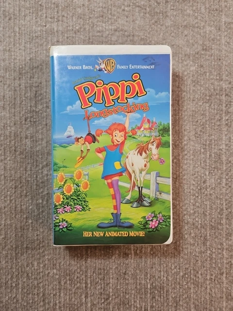 PIPPI LONGSTOCKING VHS Clam Shell Animated £6.92 - PicClick UK