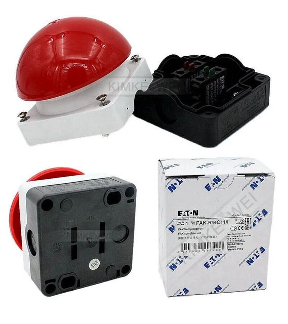 EATON MOELLER FOOT/PALM Emergency Stop Button Actuator Switch New hot £ ...