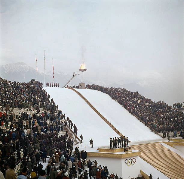1964 WINTER OLYMPICS Opening Ceremony 1964 Old Photo $9.00 - PicClick AU