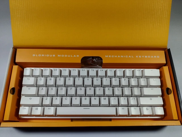 GLORIOUS GMMK COMPACT Mechanical Keyboard Prebuilt (White) EUR 69,04 ...