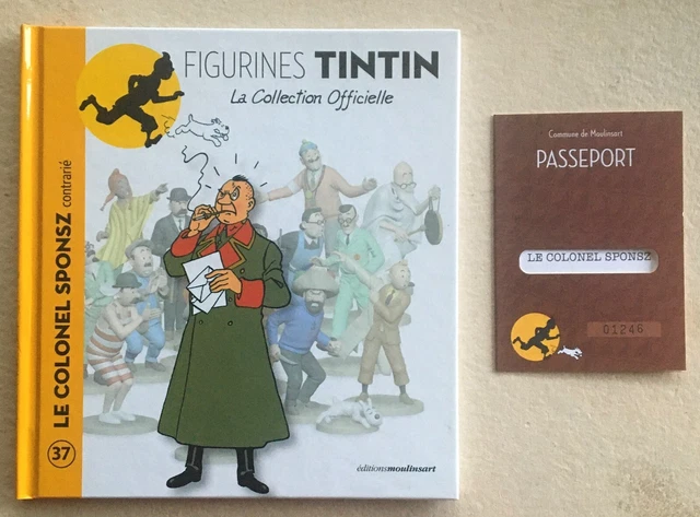 LIVRET D'ACCOMPAGNEMENT TINTIN n° 37 Le Colonel Sponsz contrarié EUR 4 ...