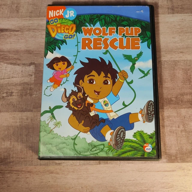 GO DIEGO GO ! - Wolf Pup Rescue - DVD pas manuel EUR 4,40 - PicClick FR