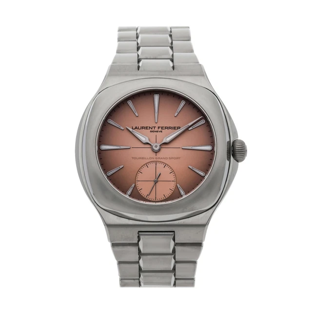 LAURENT FERRIER GRAND Sport Tourbillon Poursuite Montre Titane LCF044 ...