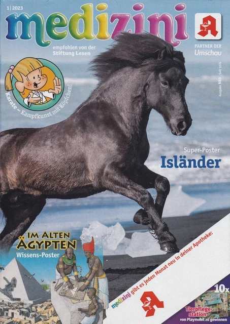 MEDIZINI APOTHEKENZEITUNG 1/2023 Poster Isländer - Wissensposter ...