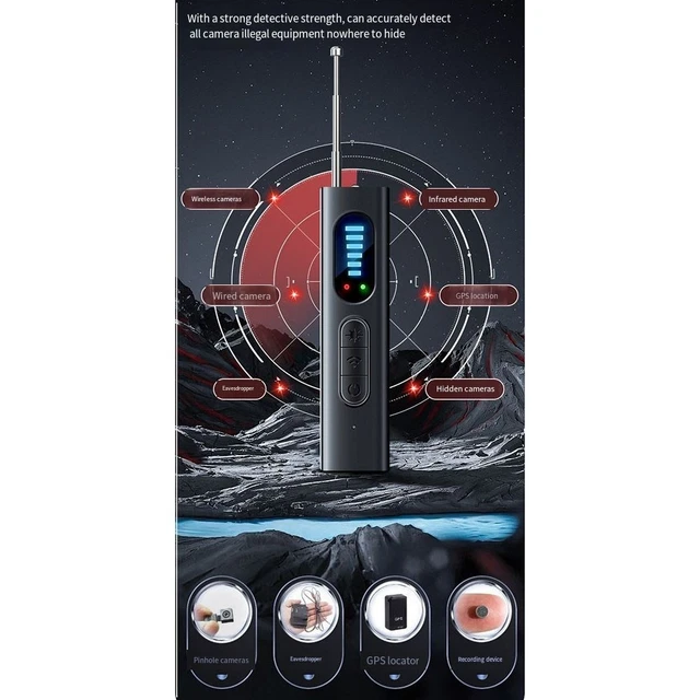 SMART RF SIGNAL Scanner for Identifying Wireless Surveillance Equipment ...