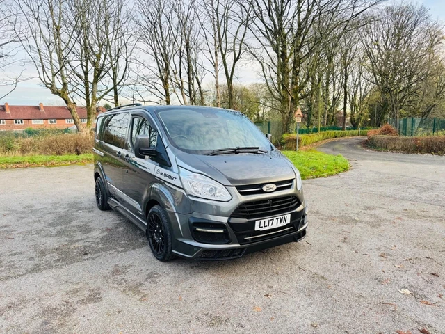 2017 FORD TRANSIT Custom 2.0 TDCi 170ps Low Roof D/Cab MS-RT Van PANEL ...