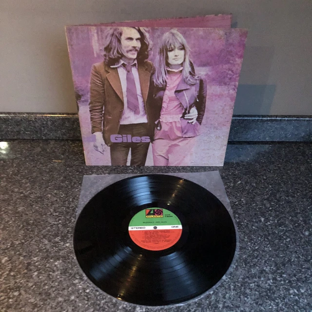 LP VINYL MCDONALD & GILES SELF TITLED ALBUM JAPAN PRESS P-8034A 1974 EX ...