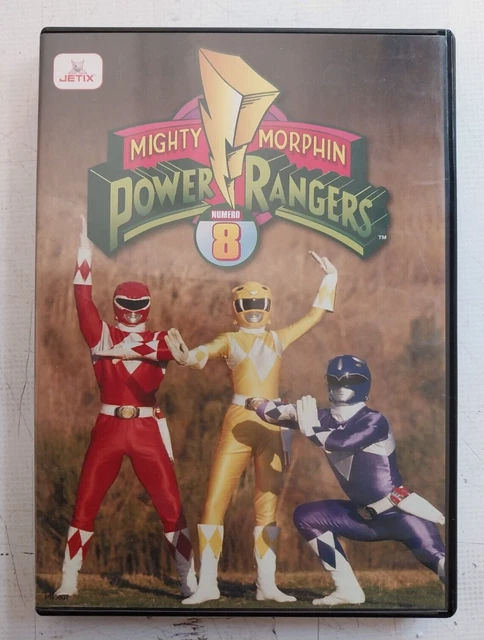 DVD MIGHTY MORPHIN power rangers n8 jetix prima stagione 1996 EUR 4,00 ...