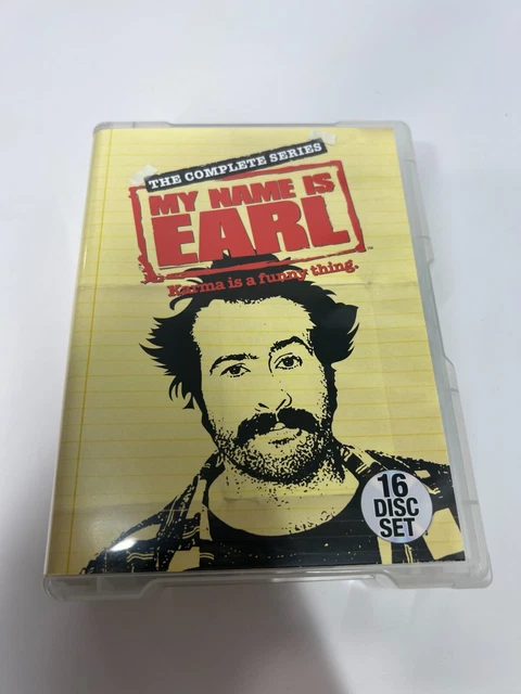 MY NAME IS EARL The Complete Series - Season 1 2 3 4 DVD 16 disc set ...