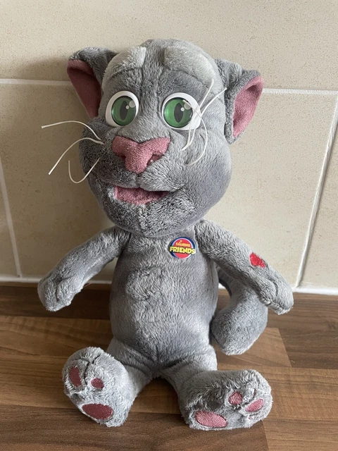 DRAGON-I TALKING TOM And Friends Tom Cat Plush Talk Back Repeating Toy ...