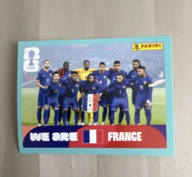 PANINI FIFA WORLD Cup 2026 France Sticker FRA 13 We Are France Team ...