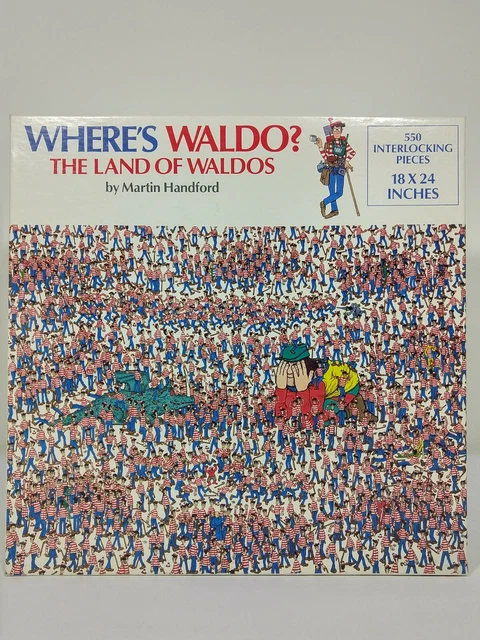 WHERE’S WALDO? THE Land Of Waldos Puzzle by Martin Handford 550 Pieces ...