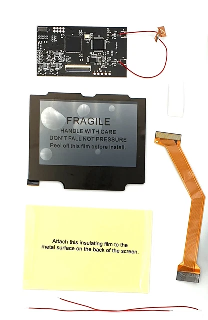 GAMEBOY ADVANCE SP: kit display IPS V2 2 in 1 EUR 60,00 - PicClick IT