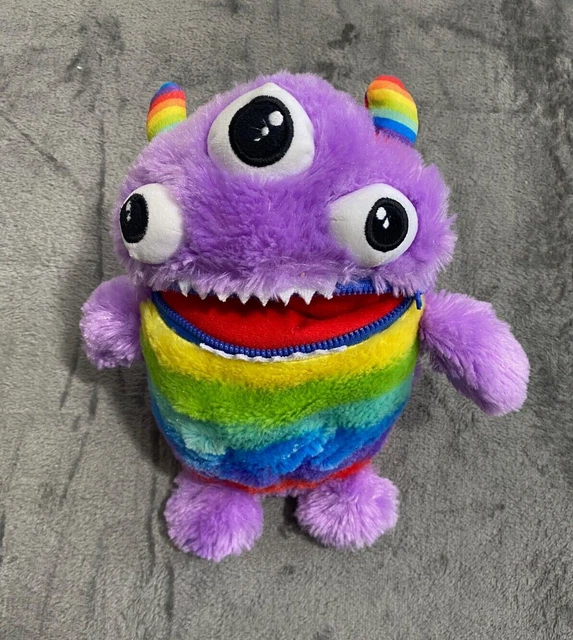 WORRY YUMMY CHILDREN'S Monster Soft Toy 28cm (11") Soft Cuddly Toy For ...
