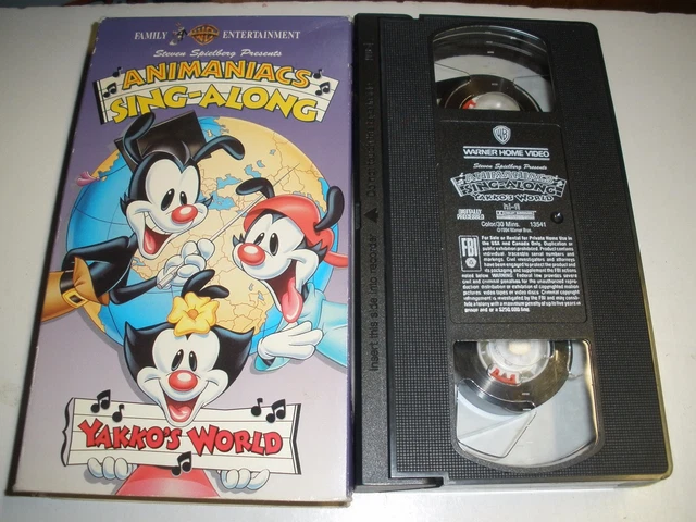 ANIMANIACS SING-ALONG: YAKKO'S World [VHS] [VHS Tape] $22.01 - PicClick CA