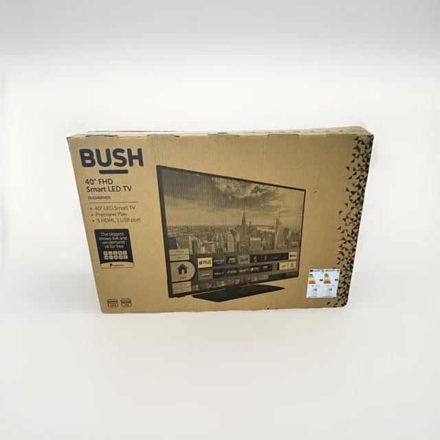 BUSH 40 INCH Smart DLED40FHDS FHD HDR LED TV UK Delivery Furdeco A £229 ...