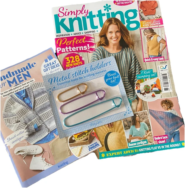SIMPLY KNITTING MAGAZINE Issue 265 2025) With Freebies Very Good ...