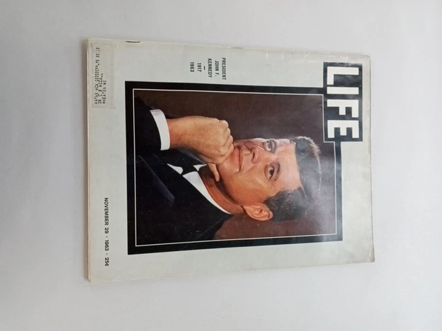 LIFE MAGAZINE NOVEMBER 1963 President John F. Kennedy £9.65 - PicClick UK