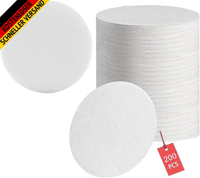 200 STK. ESPRESSO Papierfilter 58Mm for Siebträger 58Mm, Ungebleichter ...