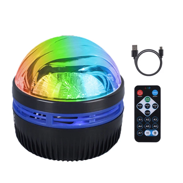 AURORA PROJECTION LIGHT RGB Remote Control Magic Ball Bedroom ...