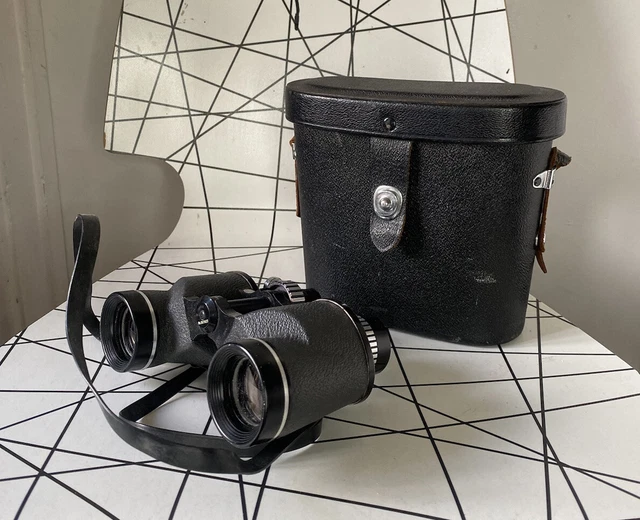 VINTAGE COMMODORE ZOOM Binoculars 6x - 12x32 with case £14.99 - PicClick UK