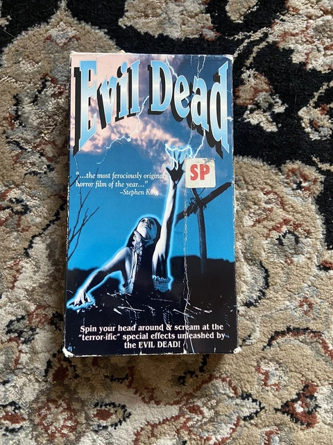 EVIL DEAD HORROR Sam Raimi VHS United American Video UAV gore 1991 ...