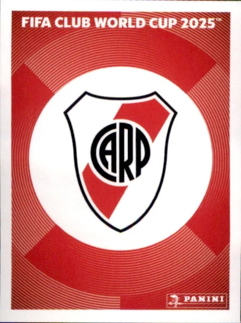 PANINI FIFA CLUB World Cup 2025 Sticker 263 - Emblem - CA River Plate ...