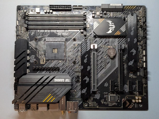 ASUS TUF GAMING B550-PLUS AMD B550 Socket AM4 ATX Motherboard £52.70 ...