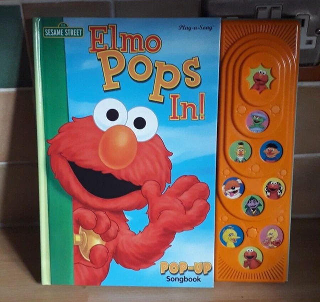 ELMO POPS IN Interactive Play-A-Sound Book £16.00 - PicClick UK
