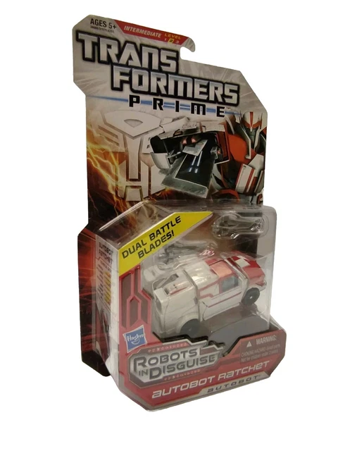 HASBRO TRANSFORMERS PRIME RID Autobot Ratchet Deluxe Class Figure £75. ...