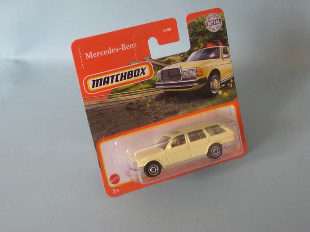 MATCHBOX MERCEDES-BENZ W123 Estate Wagon Cream Body Toy Car 70mm in BP ...