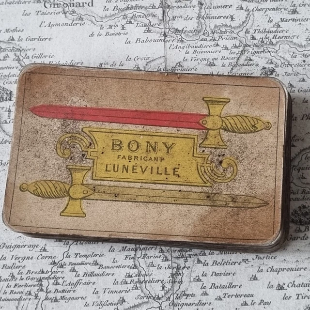 JEU DE CARTES Aluettes BONY LUNEVILLE XIXè 48 Cartes Ancien French ...