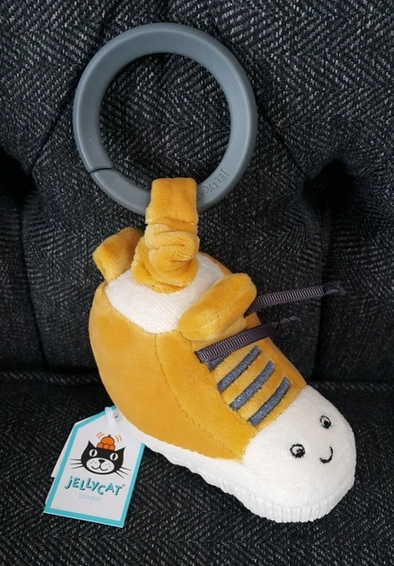 Jellycat Jitter Vibrating Shoe Brand New With Tags Pram Toy £19 99