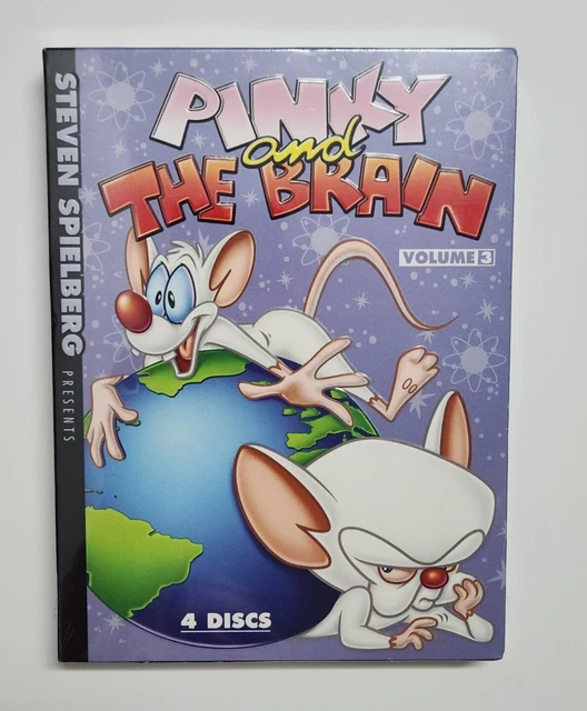 STEVEN SPIELBERG PRESENTS Pinky and the Brain: Volume 3 DVD Brand New ...