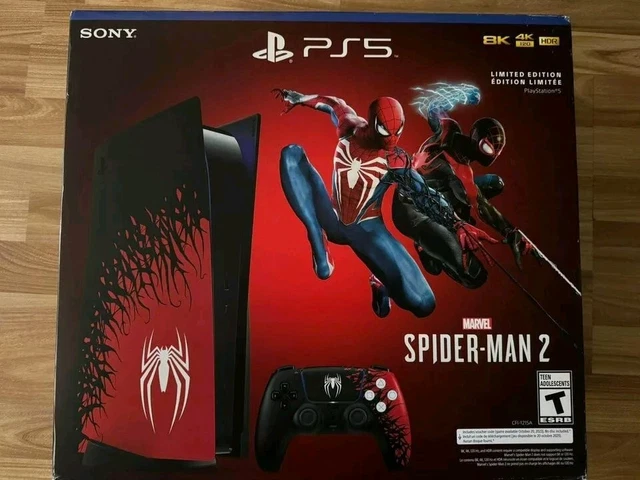 SONY PS5 BLU-RAY Edition Console Spider-Man 2 Limited Edition Bundle - Red/Black $1,250.00 ...