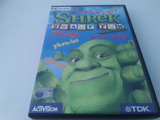 SHREK SWAMP FUN with Early Math - Game Fast Free Post £4.99 - PicClick UK