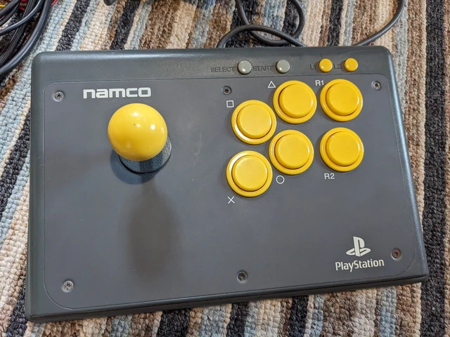NAMCO JOY STICK Arcade controller Joystick For PlayStation PS1 PS2 £55. ...
