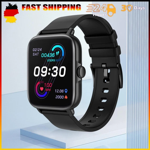 NUOVO SMARTWATCH FITNESS tracker Y22 1,7 pollici touchscreen donna uomo ...