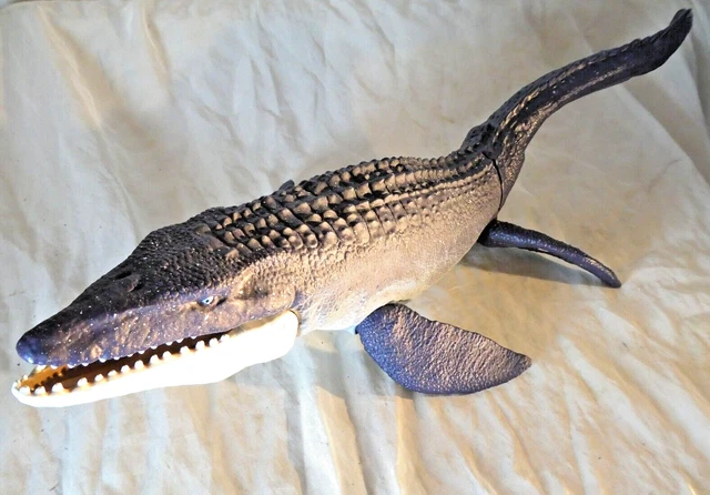 MATTEL LARGE PLASTIC Scale Model Mosasaurus Jurassic Park Dinosaur 2020 ...