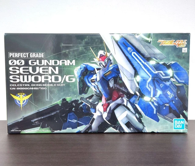 NUEVO BANDAI PG 1/60 GN-0000GNHW/7SG 00 GUNDAM SEVEN SWORD/G Modelo Kit ...