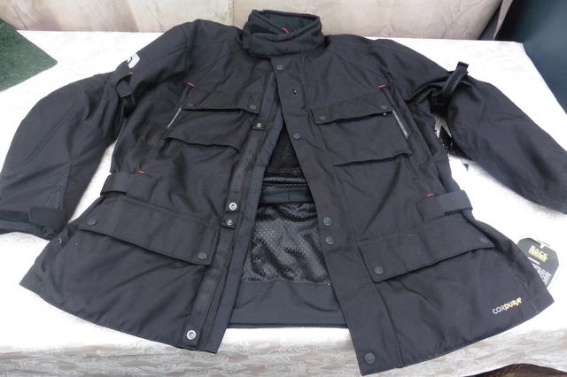 MOTORRADJACKE HERREN TOUREN Textil Polo Mohawk JACKE 5 XL BIKER CORDURA ...