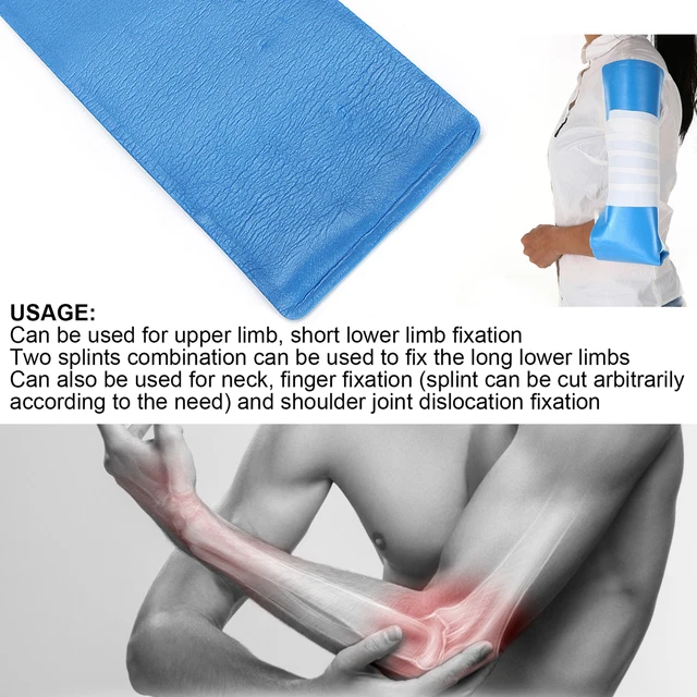 FOAM ROLLED SPLINT Leg Arm Sprain Fracture Injury Immobilization ...
