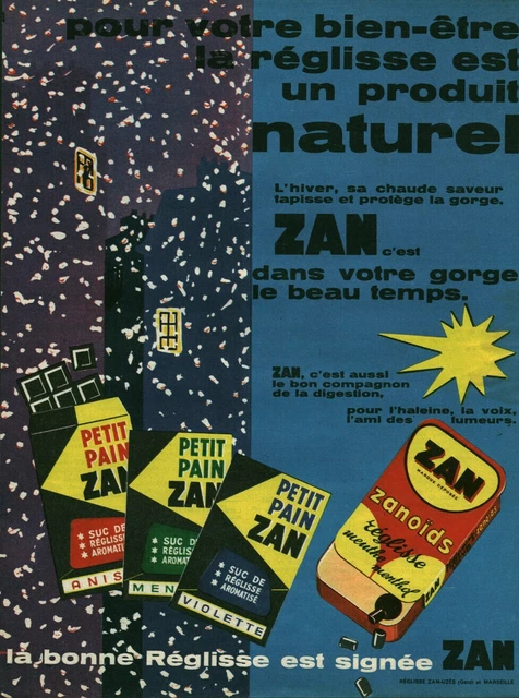 1963 ZAN LICORICE Candy Antique Magazine Advertisement $9.29 - PicClick