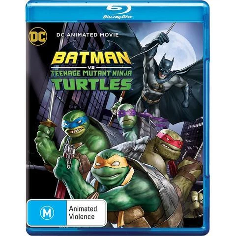 BATMAN VS TEENAGE Mutant Ninja Turtles | DC Animated Movie Blu-ray ...