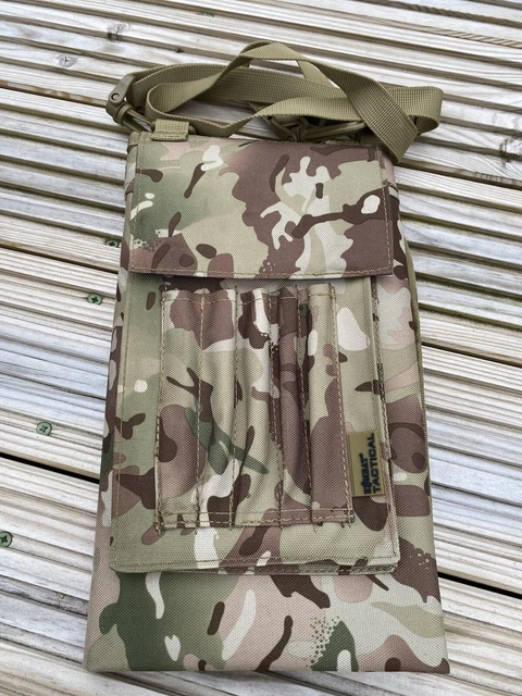 BRITISH ARMY.KOMBAT TACTICAL Map Case.Commando.used Once perfect ...