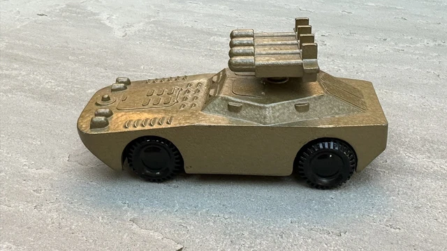 BRDM 1 SOVIET Recon Army Toy Model Die-cast metal USSR. With AT 4 ...