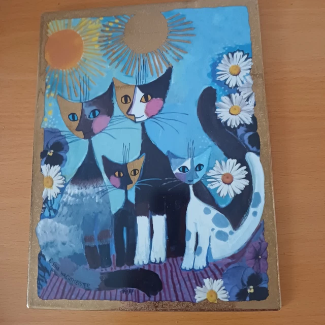 BILD PORZELLAN ROSINA Wachtmeister Katzen EUR 5,01 - PicClick DE