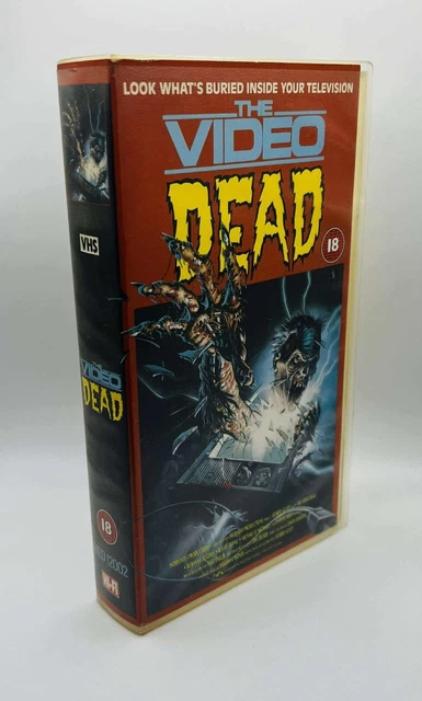 THE VIDEO DEAD Horror VHS Video Tape Sell-Thru 1986 Cert 18 Very Rare £ ...